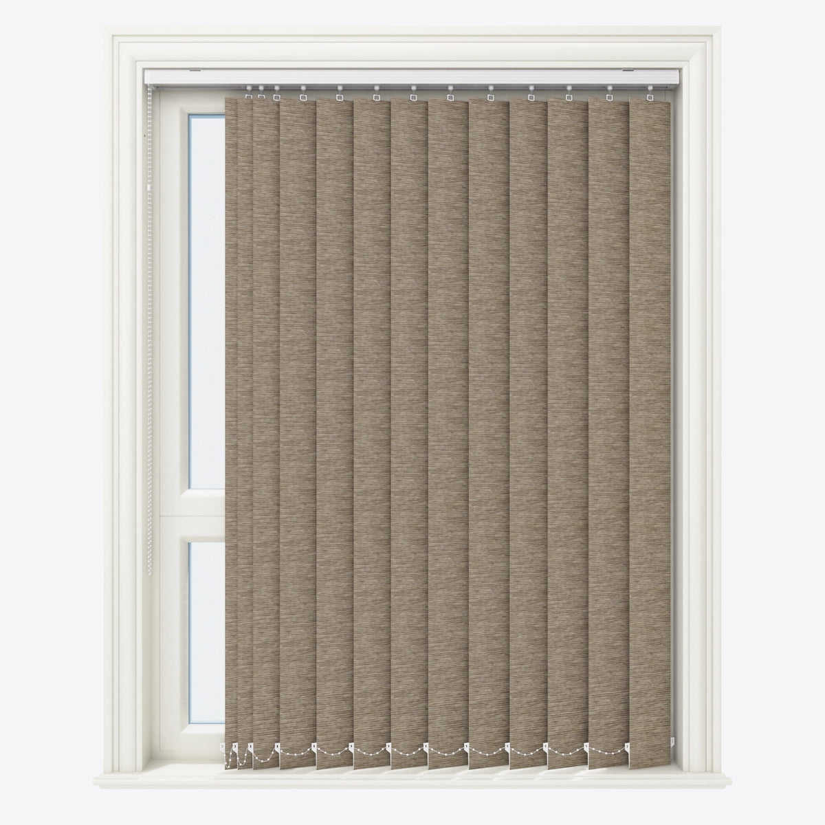 Designo Wood Sepia Tint Vertical Blinds - Best Quality & Price - Made ...
